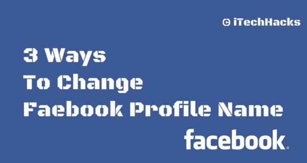How To Change Facebook Profile Name Without 60 Days Limit