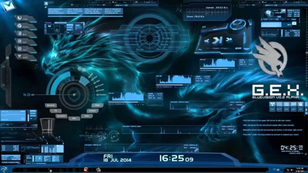Top 10 Best Rainmeter Skins for Windows 10/11 in 2024