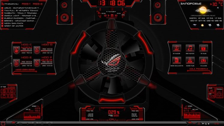 Top 10 Best Rainmeter Skins for Windows 10/11 in 2024