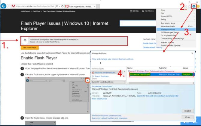 How to Enable Adobe Flash Player in Your Browser