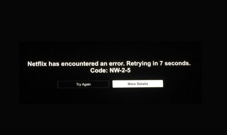 Fix Netflix NW-2-5 Error: Simple Solutions for All Devices (PS4, Xbox ...
