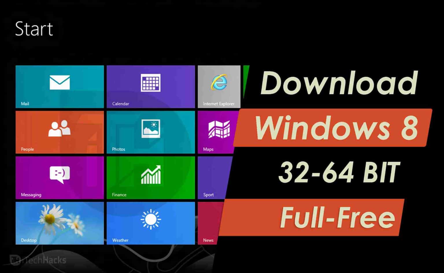 Windows 8/8.1 Pro Free Download Full 32/64 ISO Files (2025)