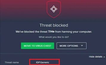 What is IDP.Generic? How to Remove IDP.Generic it