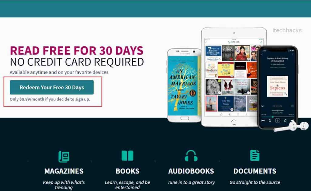 Free Scribd Premium Account Access for 1-Month (2026)