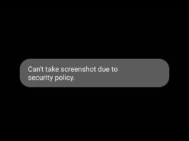 How to Fix Can't Take Screenshot Due To Security Policy Error