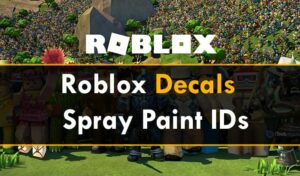 100+ Roblox Decals IDs or Spray Paint Codes 2025 (Working)