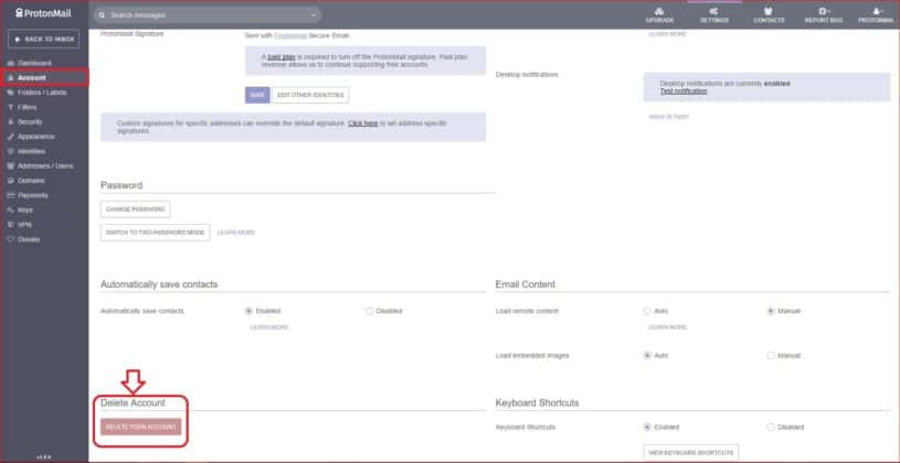 Protonmail Login, Signup and Delete Protonmail Account