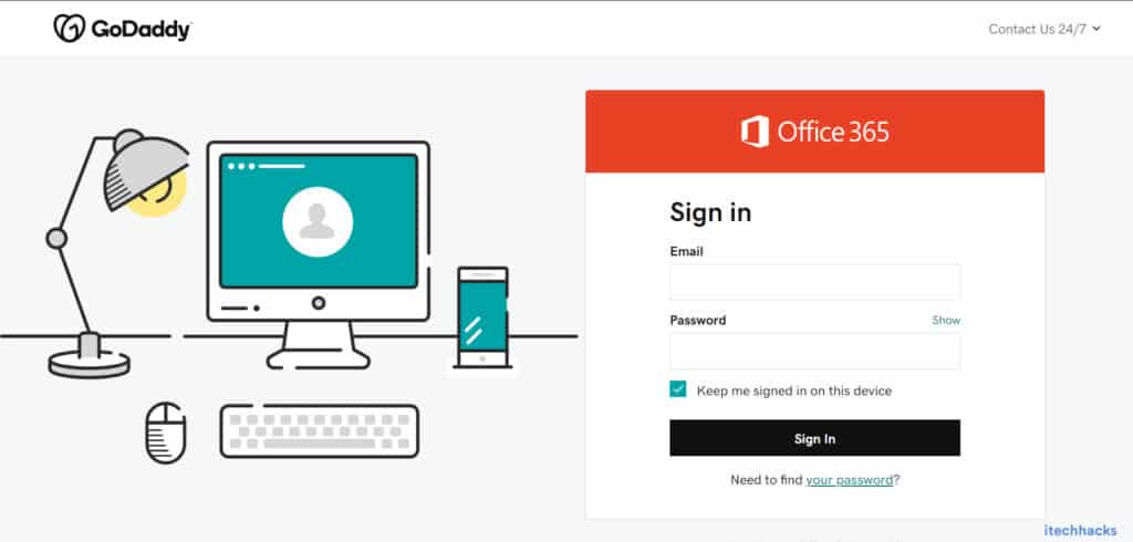 How to Login to GoDaddy Webmail: 365 Email Login