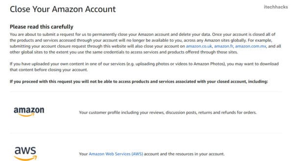 How to Delete Your Amazon Account Permanently (Working)