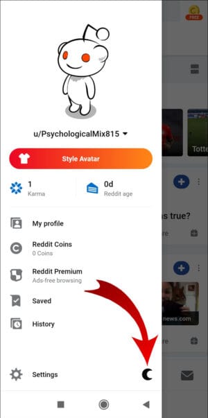 How to Turn ON Reddit Dark Mode on Mobile/PC