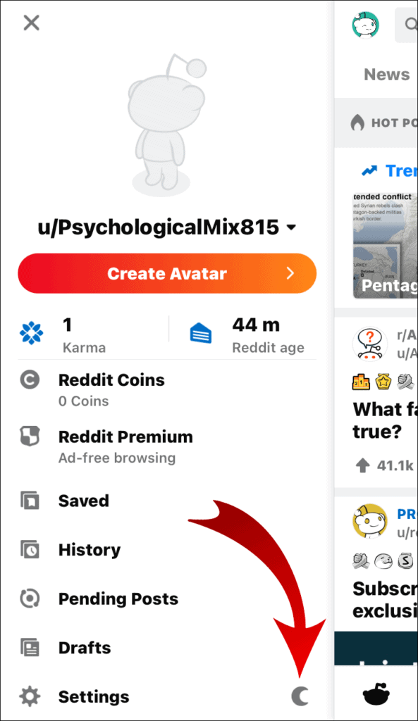 How to Turn ON Reddit Dark Mode on Mobile/PC