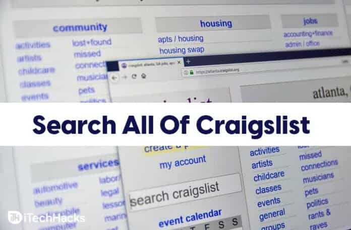 How To Search All of Craigslist Nationwide in Once (2023)