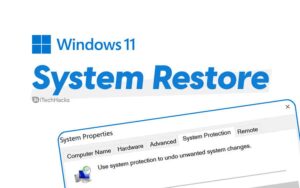 How to Use Windows 11 System Restore Point (4 Ways)