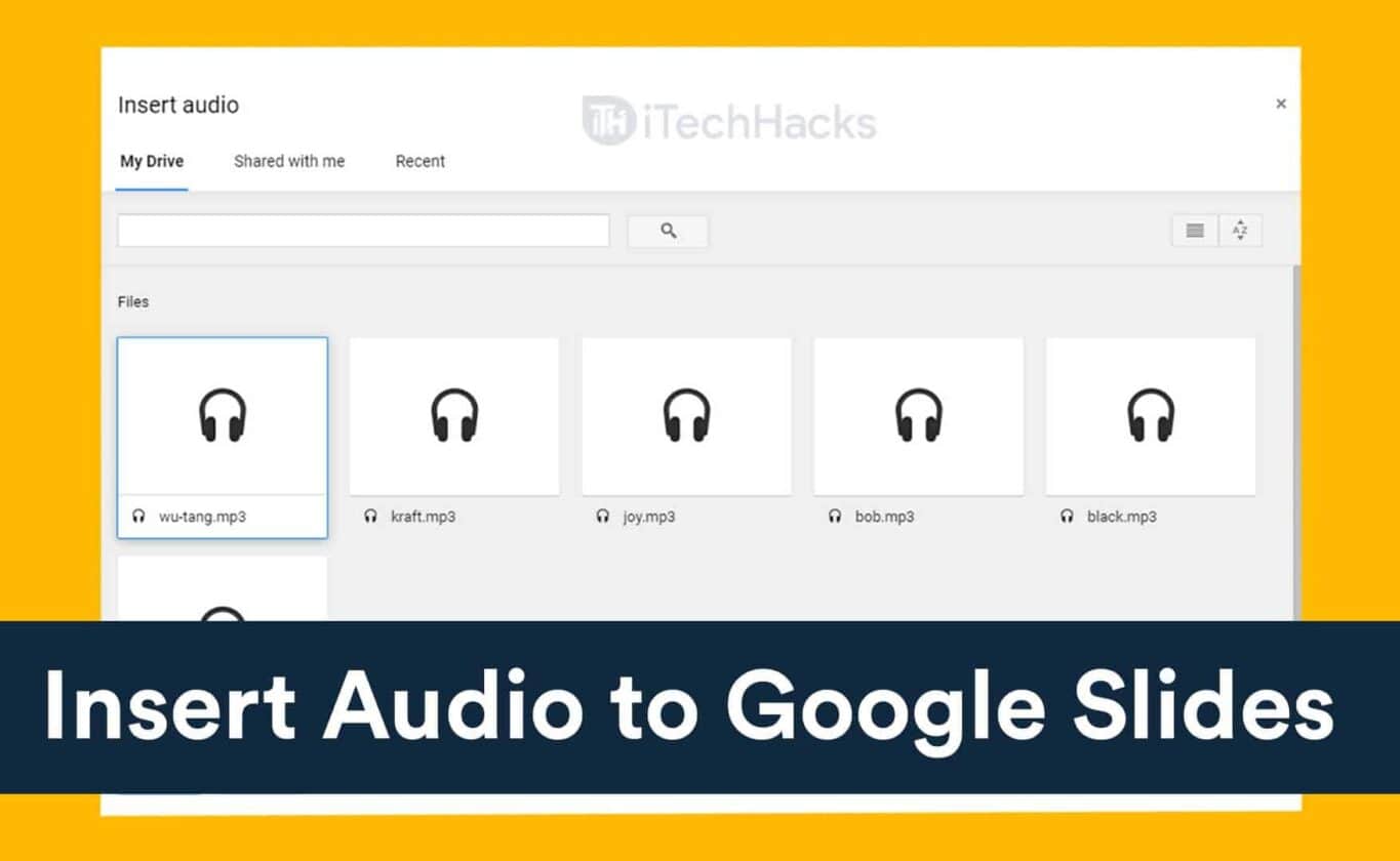 How to Insert Audio Recording Into Google Slides 2025