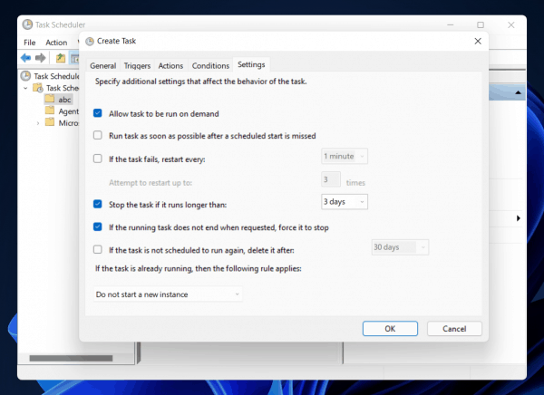 How to Create Task Using Windows 11 Task Scheduler