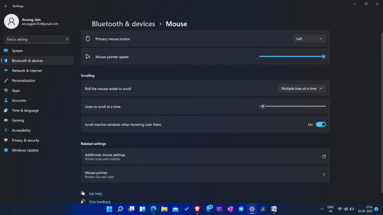 How to Change Mouse Sensitivity On Windows 11
