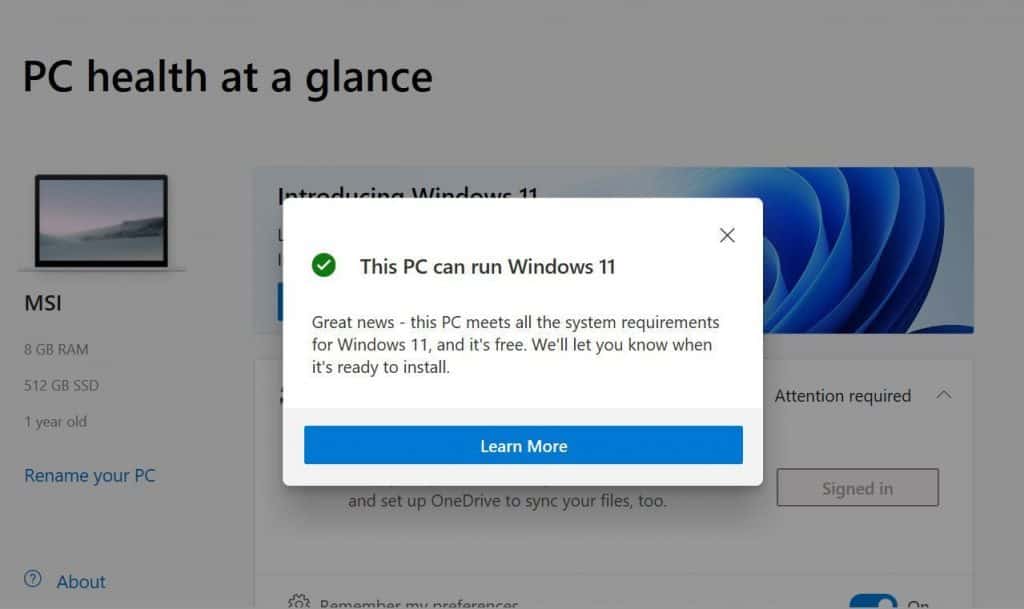 Whynotwin11 & Win11syscheck Tools to Check Windows 11 Compatibility