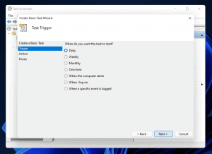 How to Create Task Using Windows 11 Task Scheduler