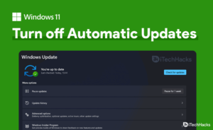 Top 5 Ways to Turn Off Automatic Updates On Windows 11