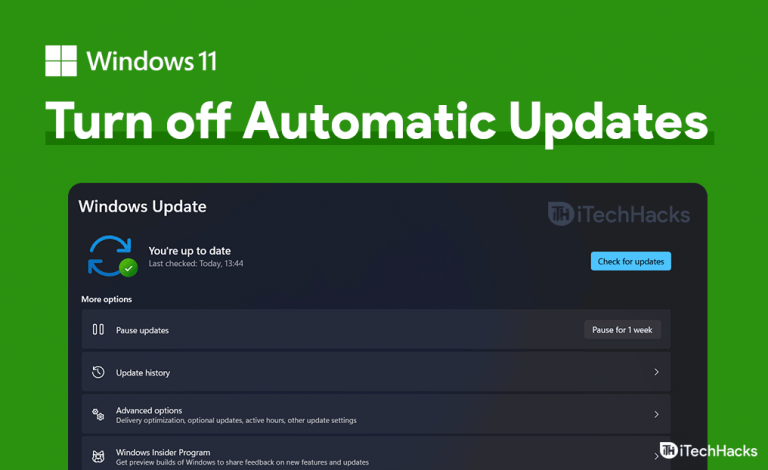 Top 5 Ways to Turn Off Automatic Updates On Windows 11