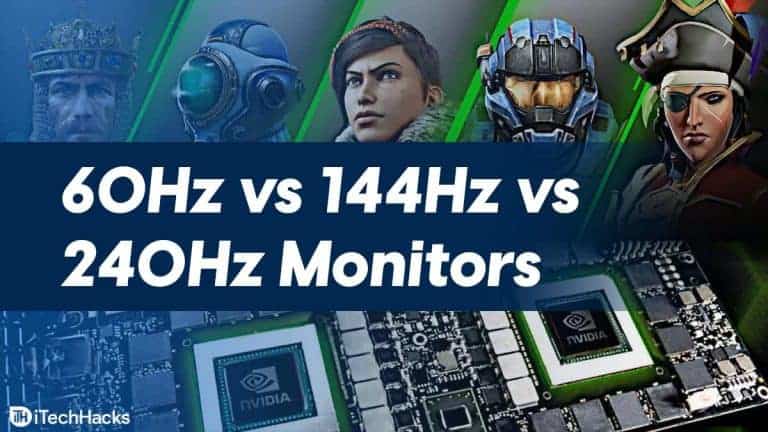60Hz vs 144Hz vs 240Hz Monitors Comparison: Differences