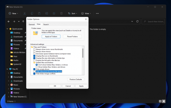 5 Ways to Make File Extensions Visible In Windows 11