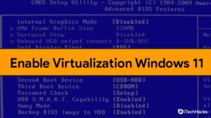How To Enable Virtualization In BIOS Windows 11