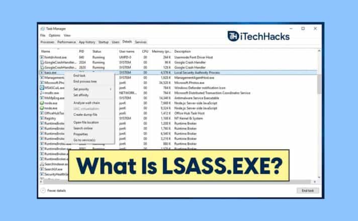 What Is LSASS.EXE In Windows 11? Fix Lsass.exe High CPU Usage