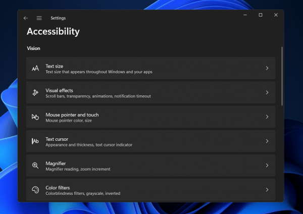 How to Turn On/Off Text Cursor Indicator In Windows 11