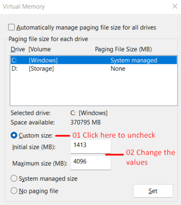 How To Change Windows 11 Virtual Memory Size (Working)