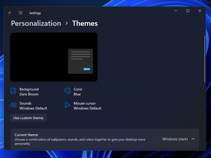 How to Install And Remove Themes in Windows 11