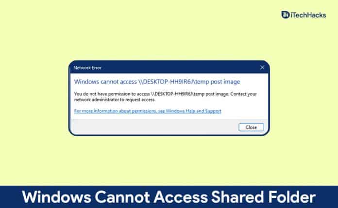 Fix: Windows 11 Cannot Access Shared Folder Error Easily (2 Ways)