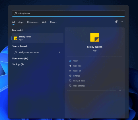 5 Simple Ways To Put Sticky Notes On Windows 11 Desktop