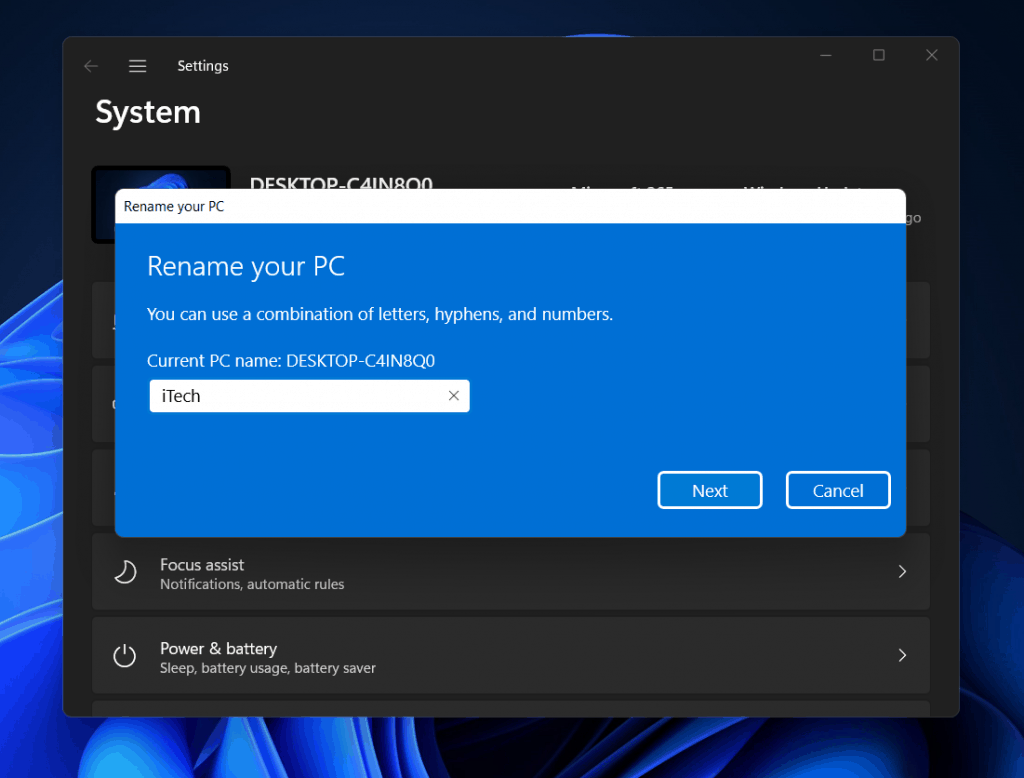 How to Change PC Name in Windows 11 Quickly