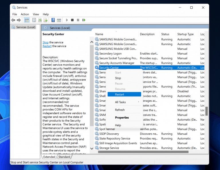 5 Ways to Fix Windows Defender Not Working in Windows 11