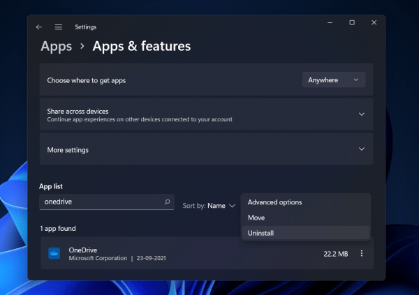Ways to Disable Or Turn Off OneDrive On Windows 11