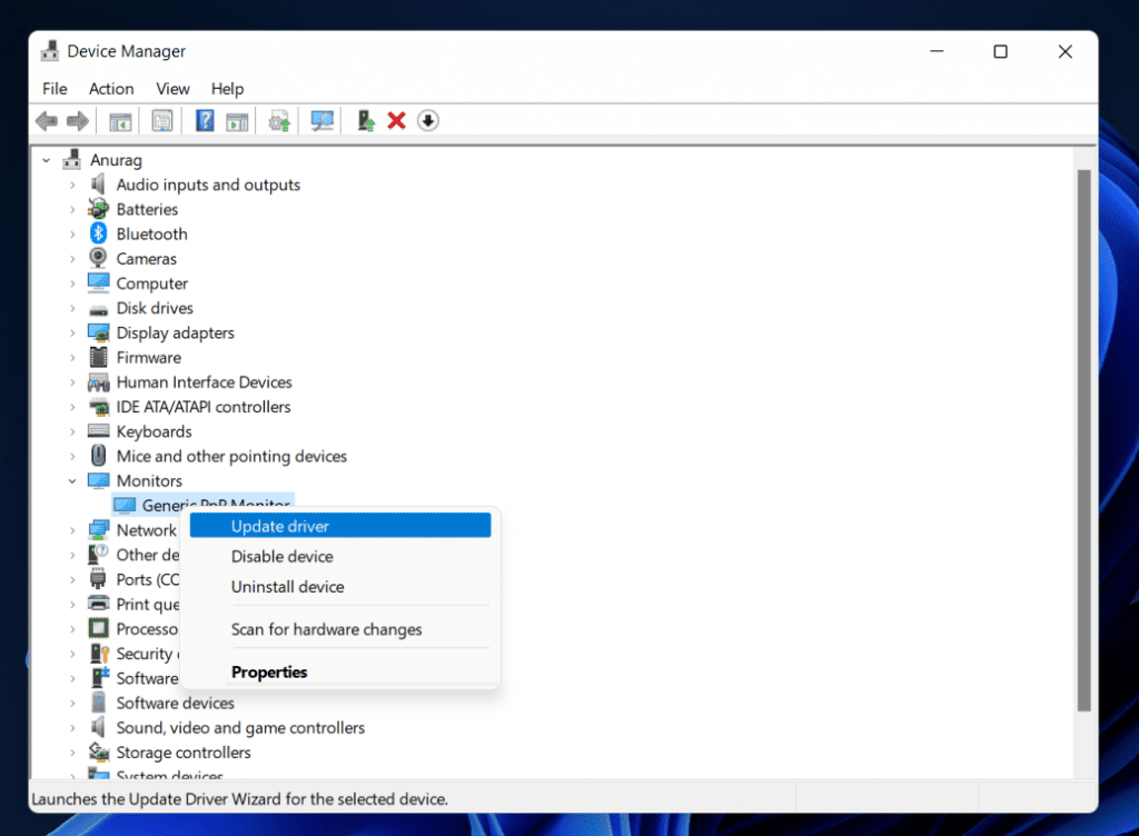 6 Ways to Fix Generic PnP Monitor Driver Problem on Windows 11