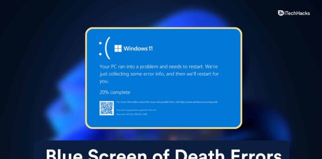 Blue Screen of Death Archives - iTech Hacks