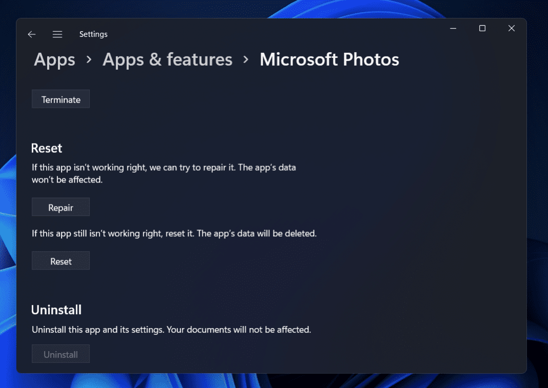 Top 8 Ways to Fix Photos App Not Opening on Windows 11