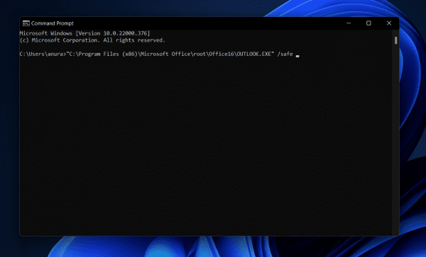 How to Start Outlook In Safe Mode On Windows 11