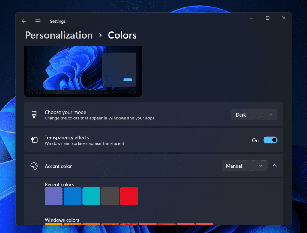 4 Ways to Make Transparent Taskbar In Windows 11