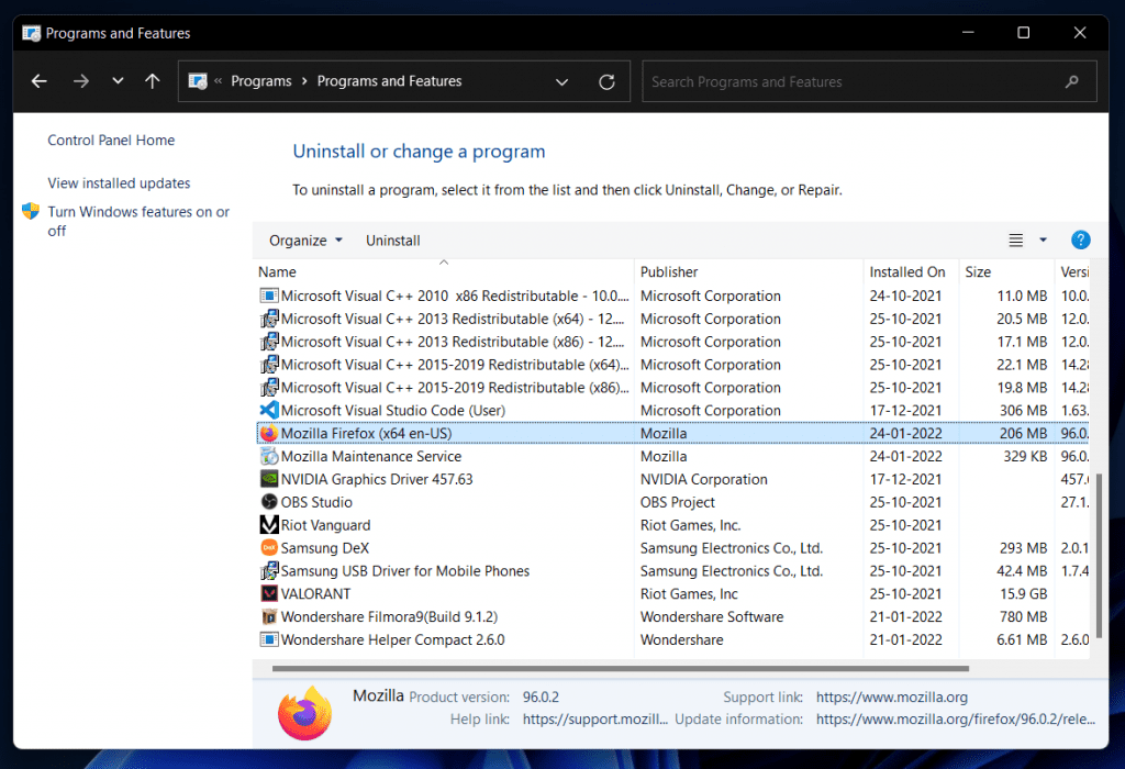How to Fix Fire­fox Freezing or Not Respond­ing on Windows 11