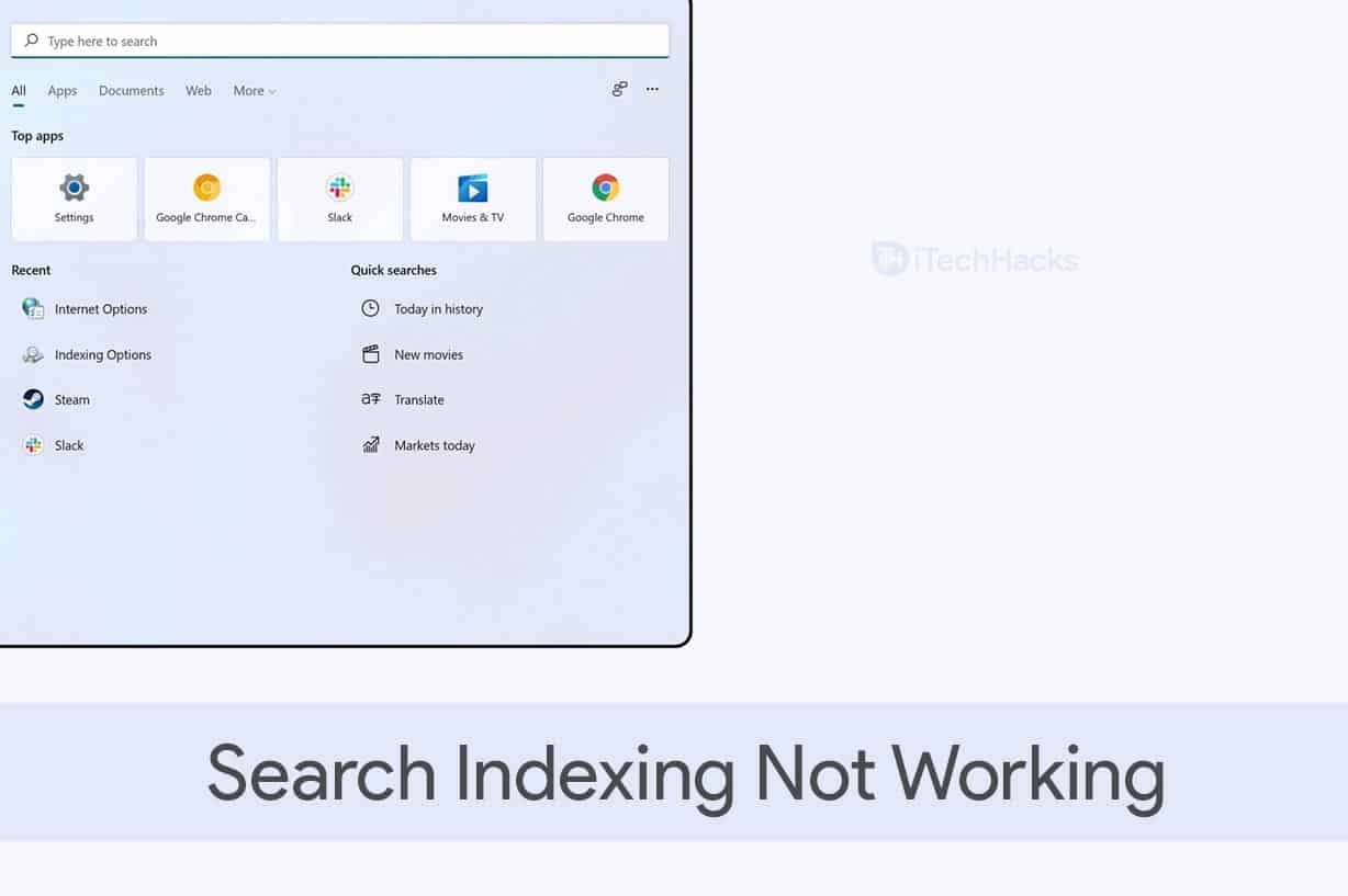 7 Ways to Fix Windows 11 Indexing Not Running or Working
