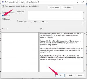 Top 2 Ways to Remove Bing Search Results From Windows 11