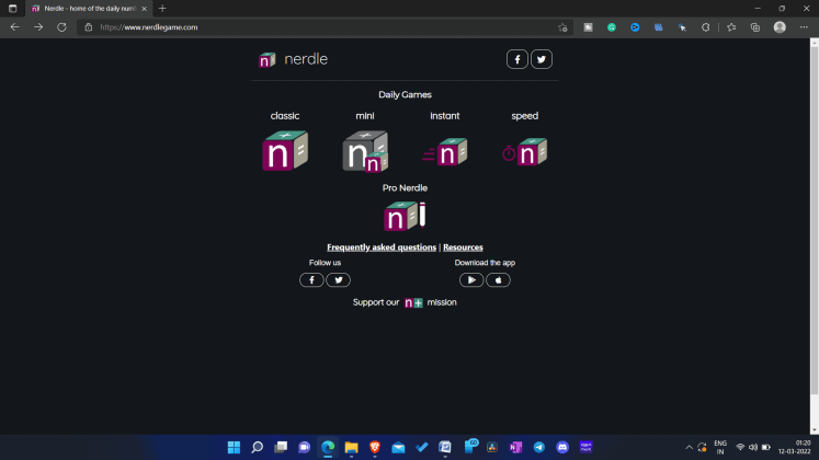 All Nerdle Answers – Full Nerdle Answers List