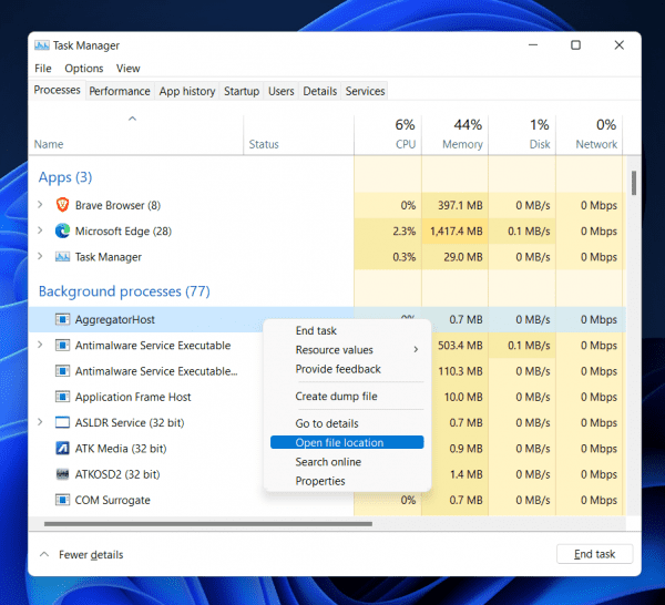 Top 5 Ways to Check if Aggregator Host.exe Is Safe for Windows 11