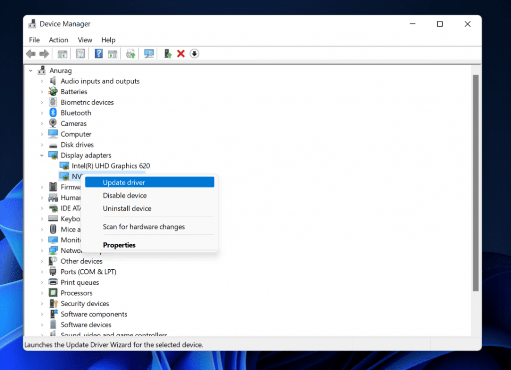 Top 5 Ways to Fix Nvlddmkm.Sys Error On Windows 11