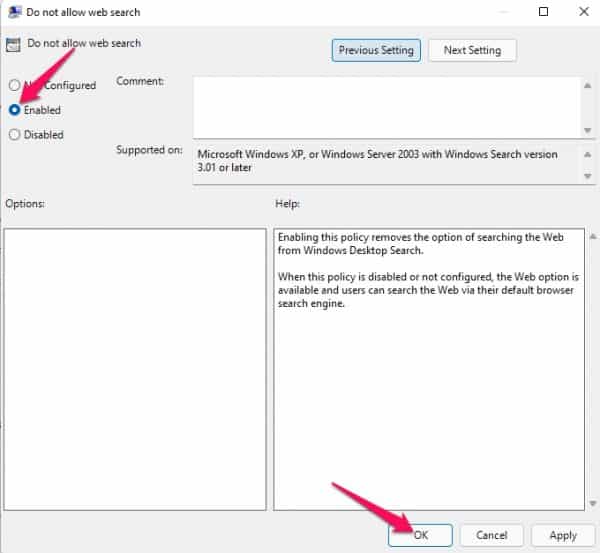 Top 2 Ways to Remove Bing Search Results From Windows 11