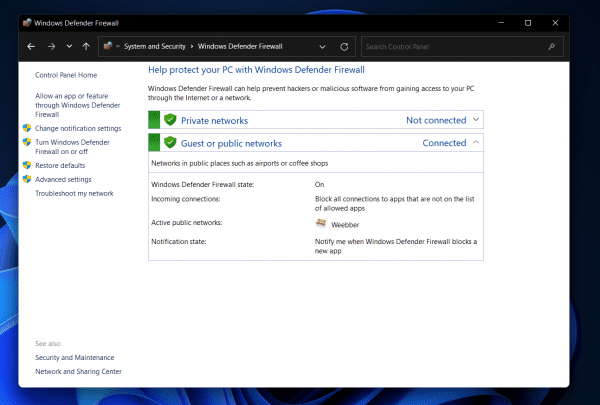 How to Allow Chrome To Access The Network In Your Firewall