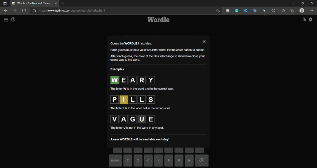 Wordle Game Rules 2025: List of All Rule in Wordle